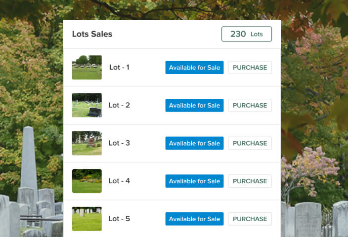 Cemetery Management Software: Digital Records & Sales Solutions