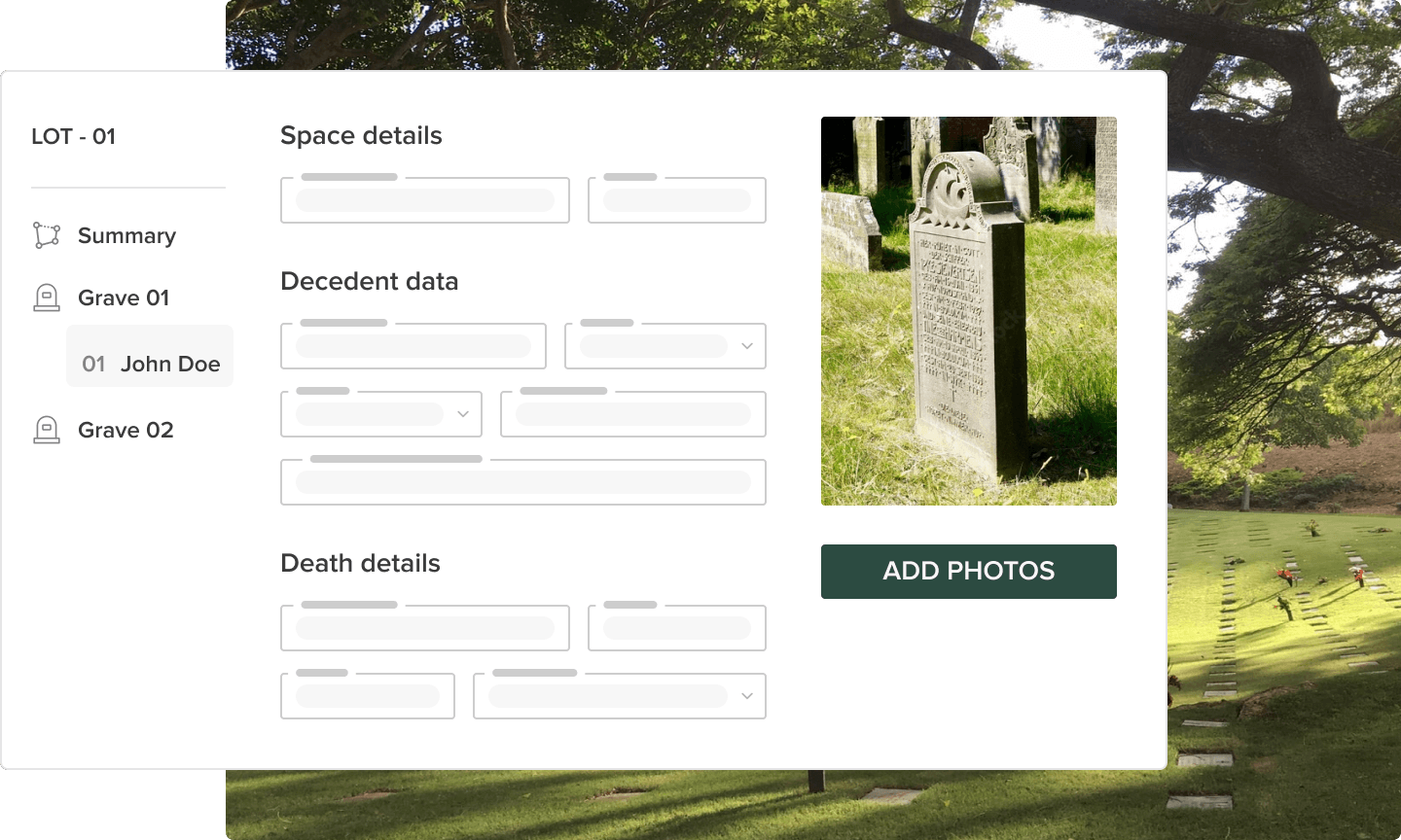 Cemetery Inventory Services: Digital Burial Records & Mapping